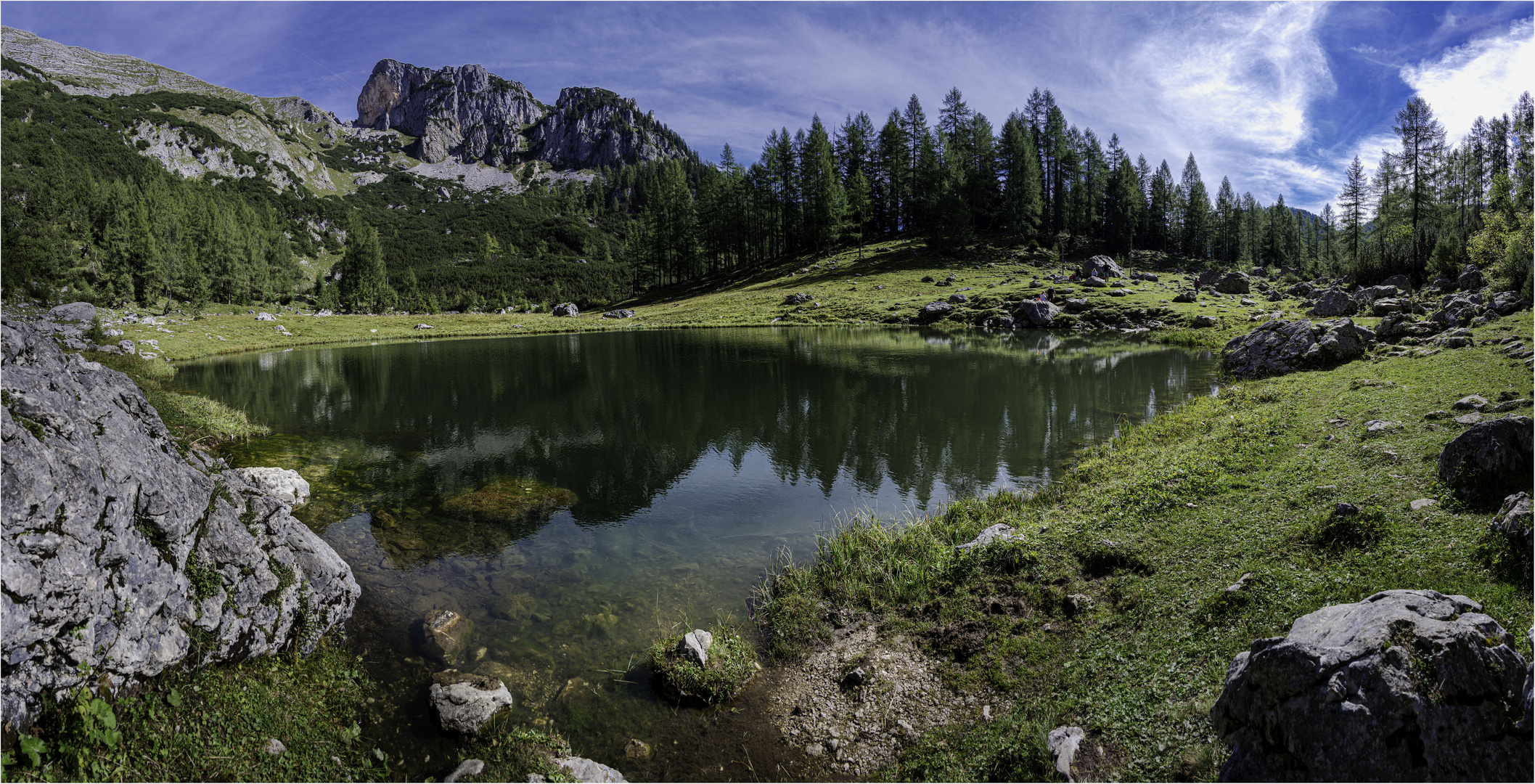 Brunnsteinersee-Pano Foto & Bild | landschaft, bach, fluss & see, see, teich & tümpel Bilder auf ...