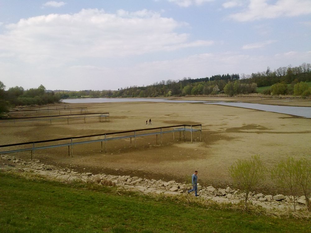 Bucher Stausee Foto & Bild | landschaft, bach, fluss & see, see, teich ...