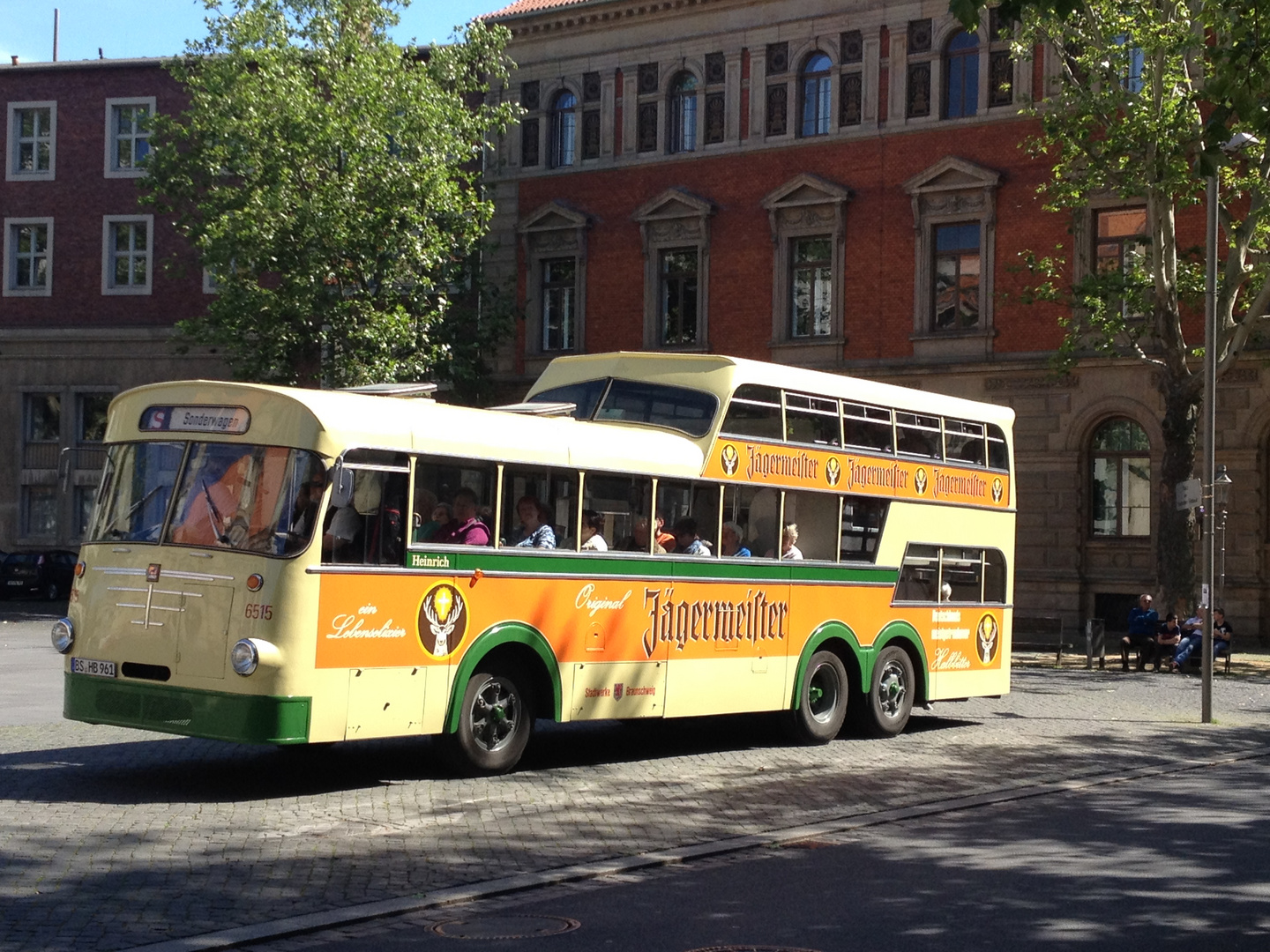 Büssing Anderthalbdecker Braunschweig Foto & Bild | bus & nahverkehr ...