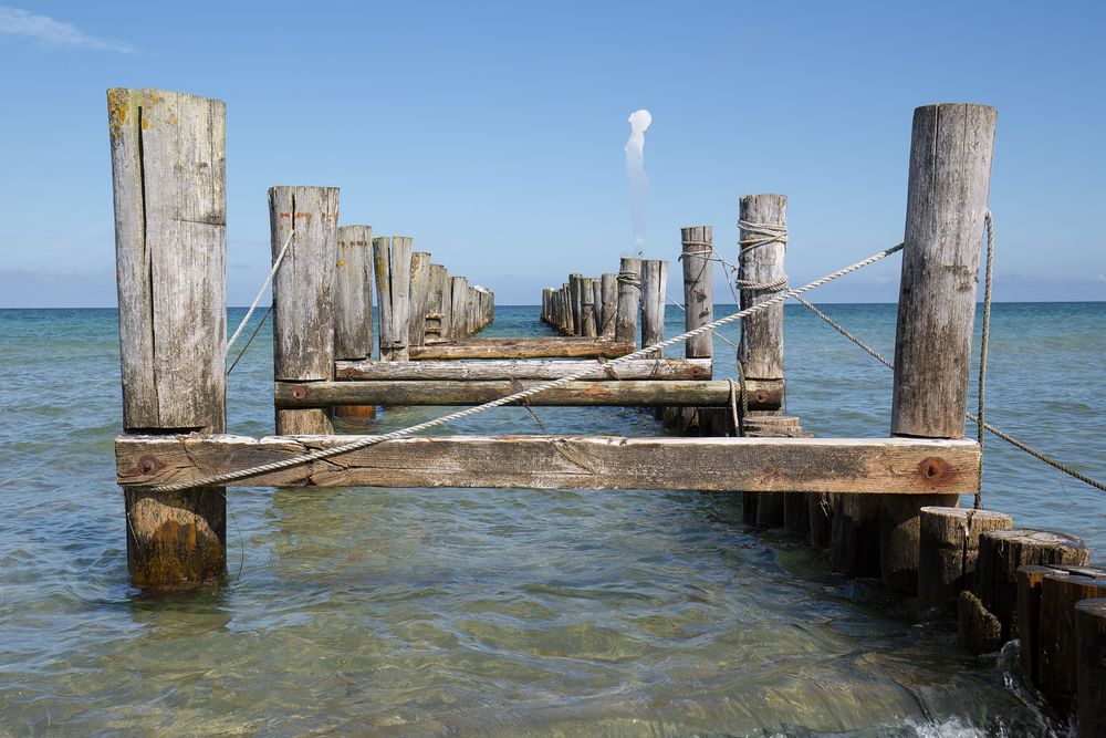 Buhne an der Ostseeküste bei Zingst Foto & Bild | deutschland, europe, mecklenburg- vorpommern ...