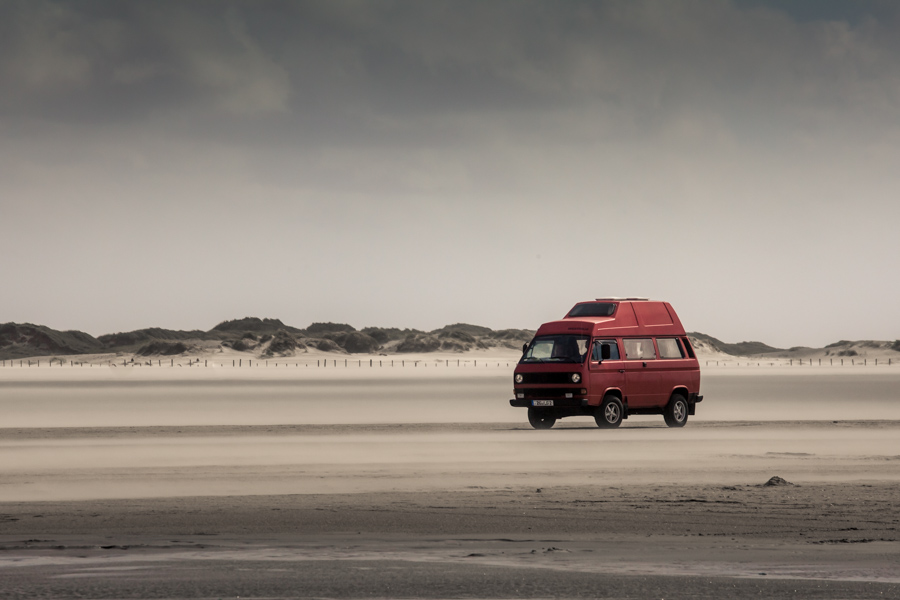 Bulli im Sturm Foto & Bild | landschaft, meer & strand, natur Bilder ...