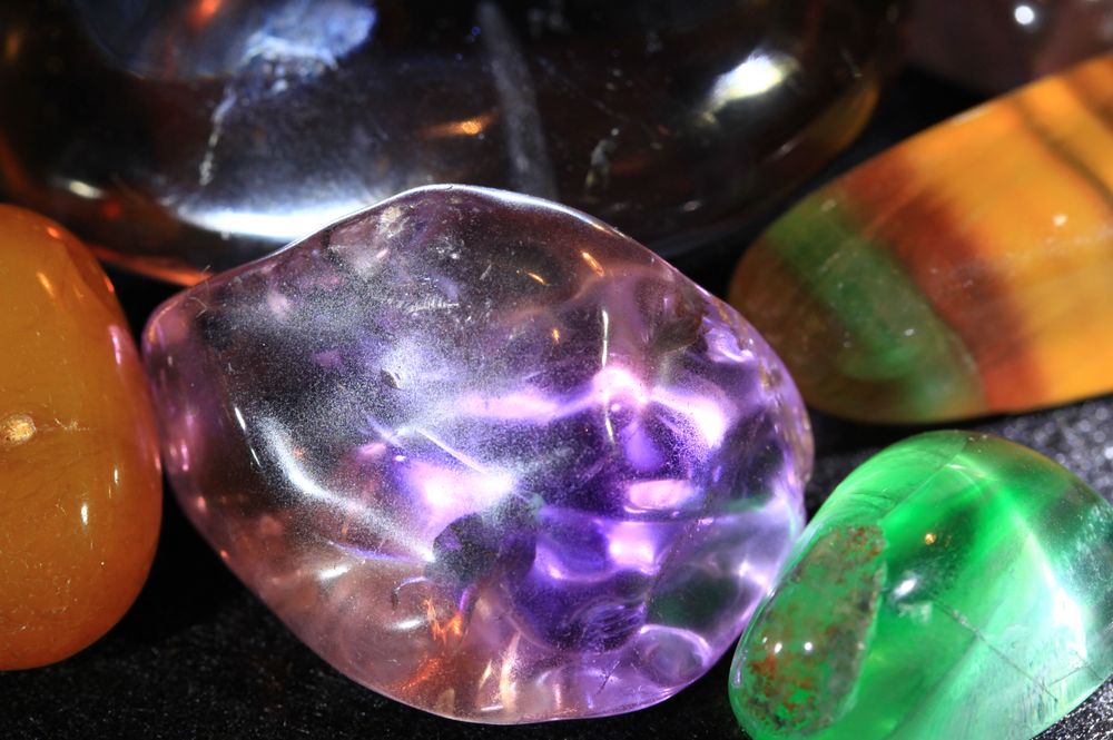 Bunte durchscheinende Edelsteine Foto & Bild | sonstiges, steine ...