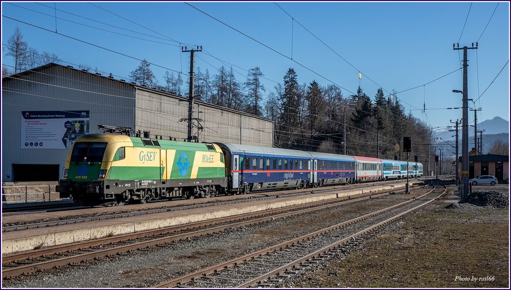 Bunte Südbahn Foto & Bild | züge, personenzüge, eisenbahn Bilder auf ...