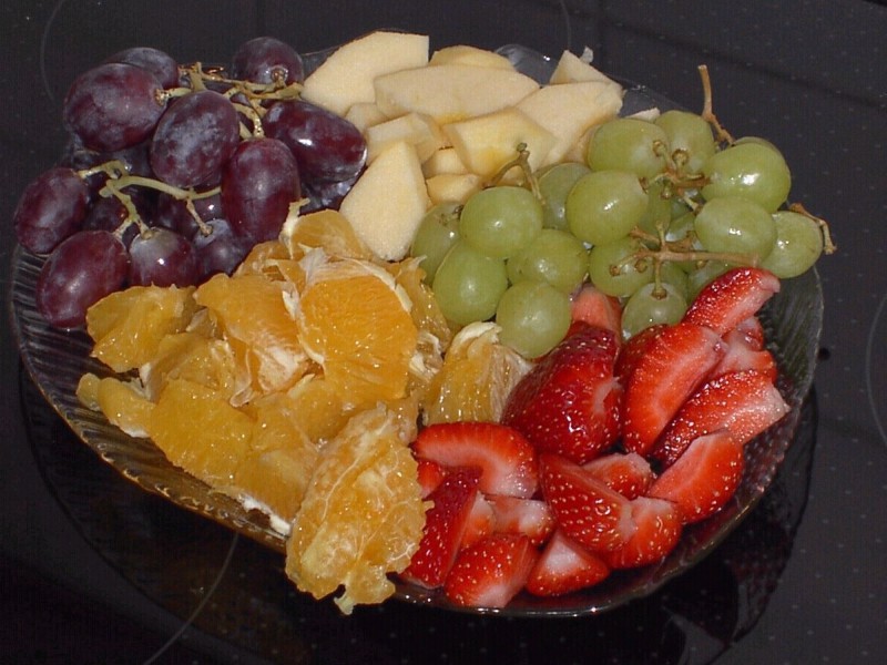 Bunter Obstteller Foto & Bild | stillleben, food-fotografie, obst & gemüse Bilder auf fotocommunity