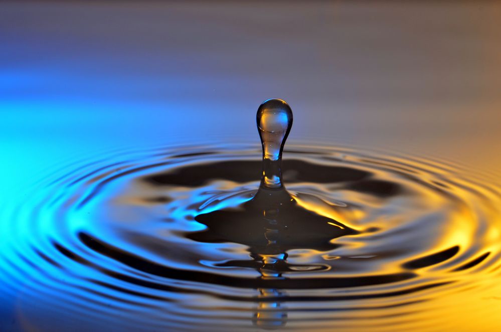 bunter tropfen Foto & Bild | experimente, wasser, tropfen Bilder auf ...