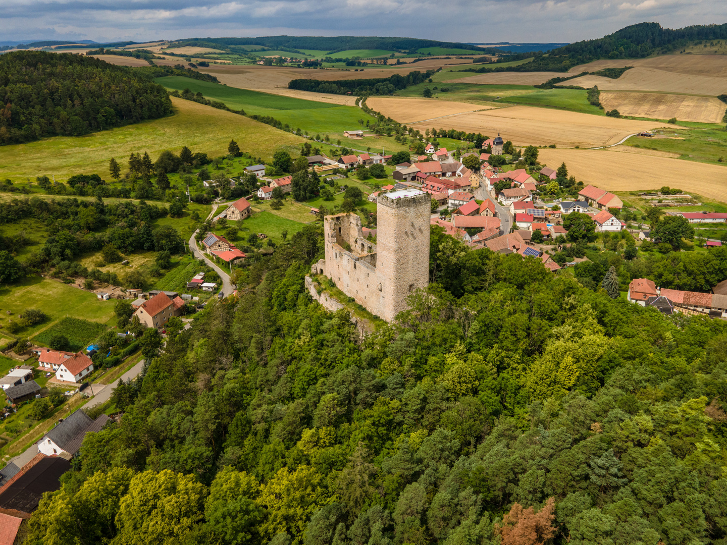 Burg Ehrenstein Foto & Bild | spezial, outdoor, himmel Bilder auf ...