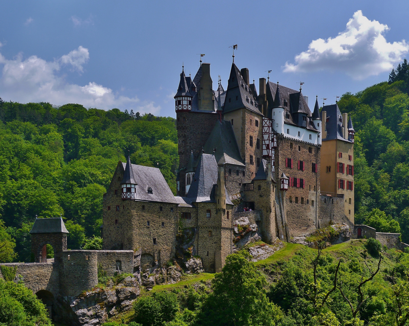 Burg Eltz Foto & Bild | architektur, schlösser & burgen, profanbauten ...