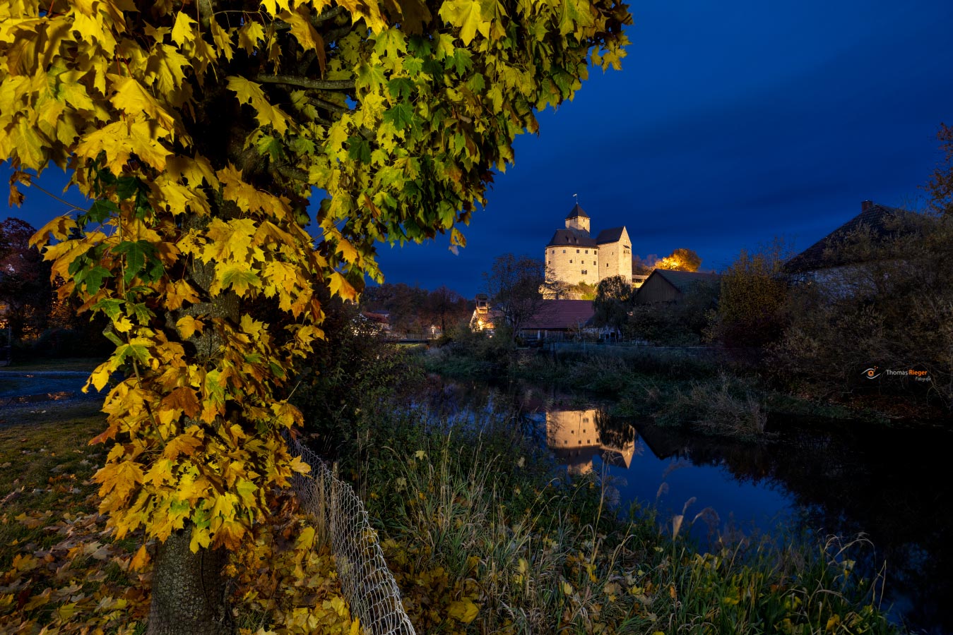 Burg Falkenberg in der Oberpfalz Foto & Bild | world, nacht, natur ...