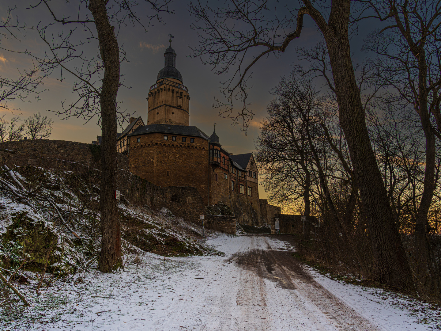 Burg Falkenstein (2) Foto & Bild | winter, himmel, burg Bilder auf ...