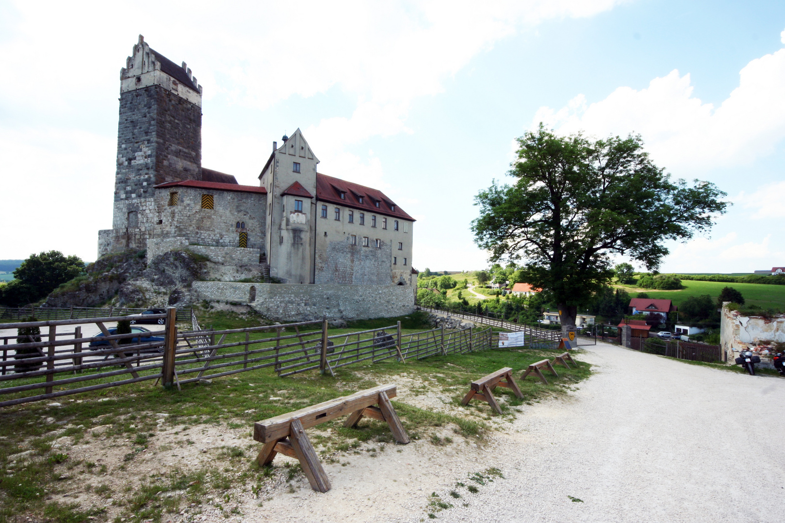 Burg Katzenstein Aussenansicht Foto & Bild | deutschland, europe, baden ...