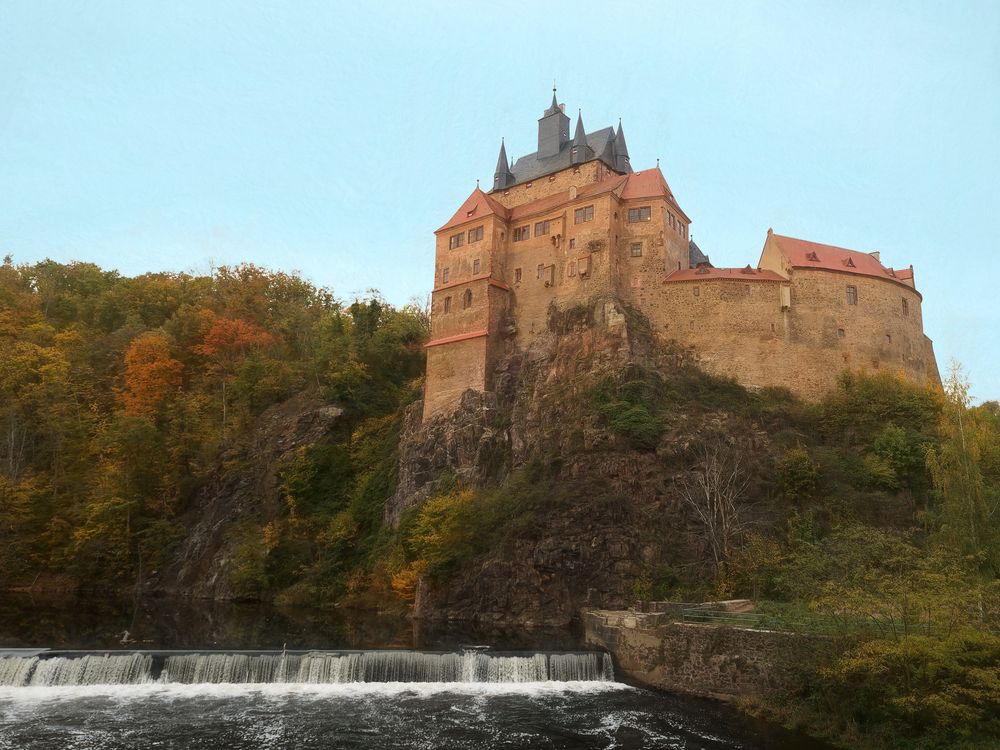 Burg Kriebstein Foto & Bild | world, natur, herbst Bilder auf fotocommunity