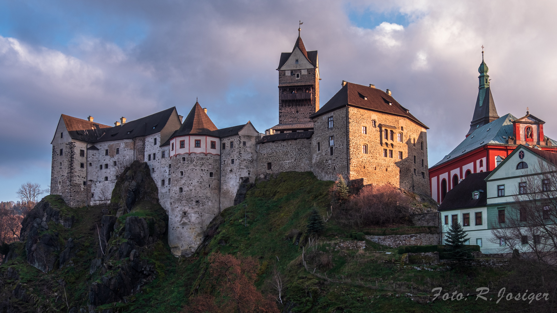 Burg Loket Foto & Bild | architektur, schlösser & burgen, profanbauten ...