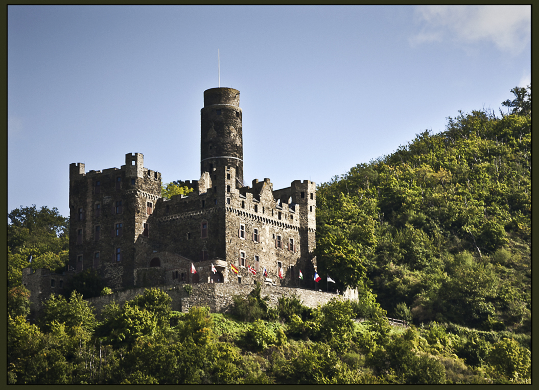 Burg Maus in Sankt Goarshausen, Ortsteil Wellmich Foto & Bild ...