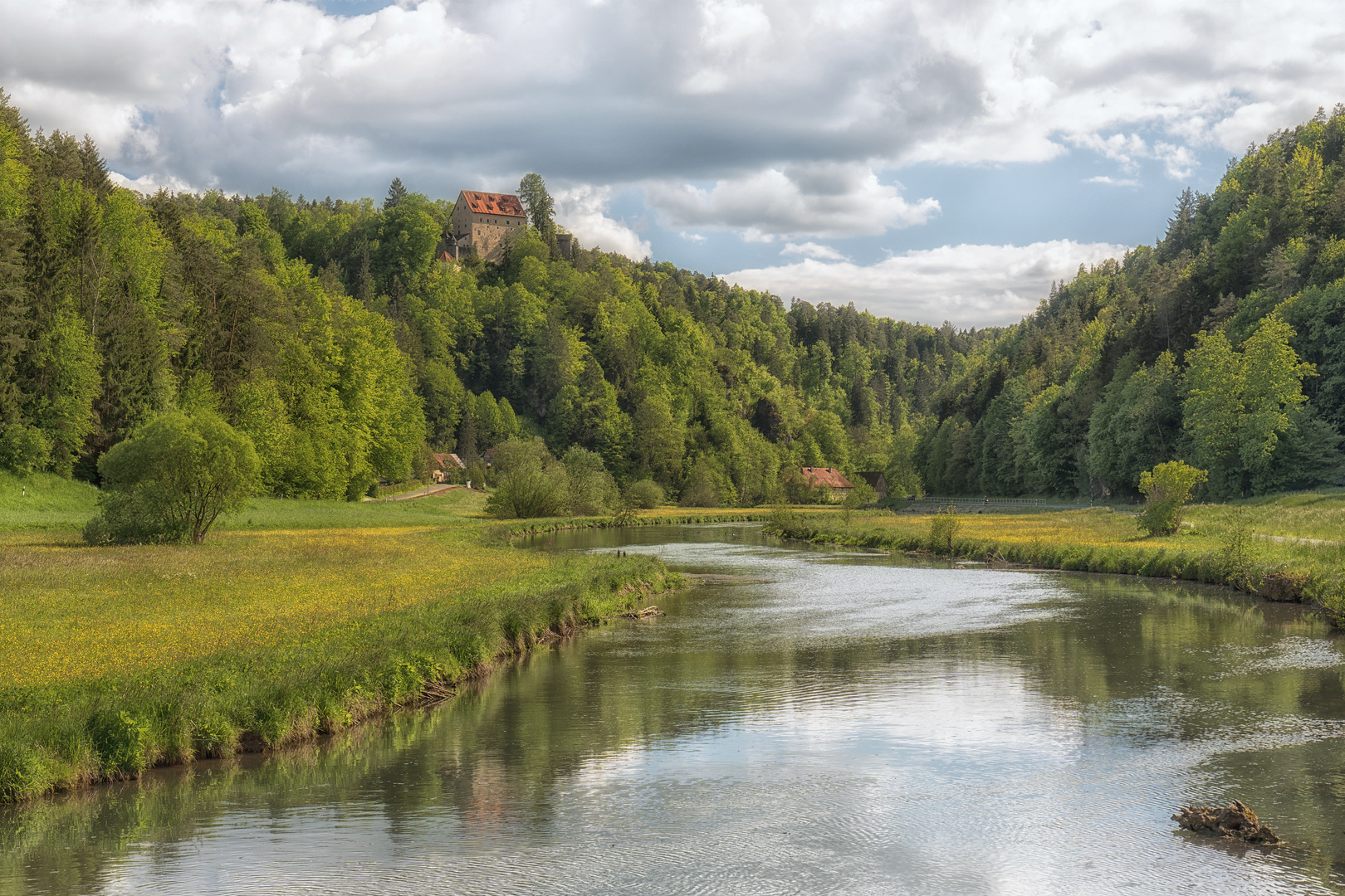 Burg Rabeneck Foto & Bild | frühling, burg, fluss Bilder auf fotocommunity