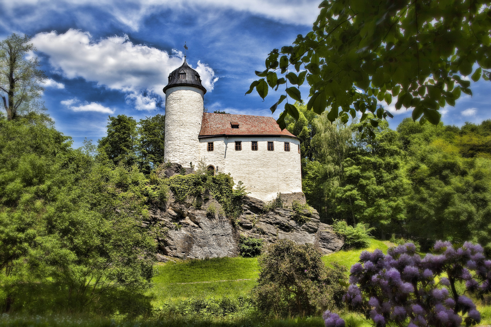 Burg Rabenstein HDRI Foto & Bild | architektur, motive Bilder auf ...