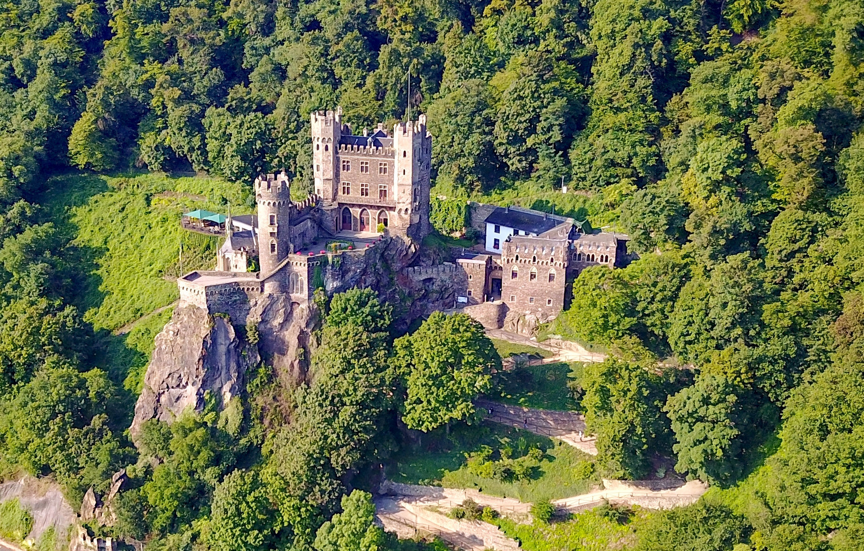 Burg Rheinstein Foto & Bild | architektur, schlösser & burgen ...