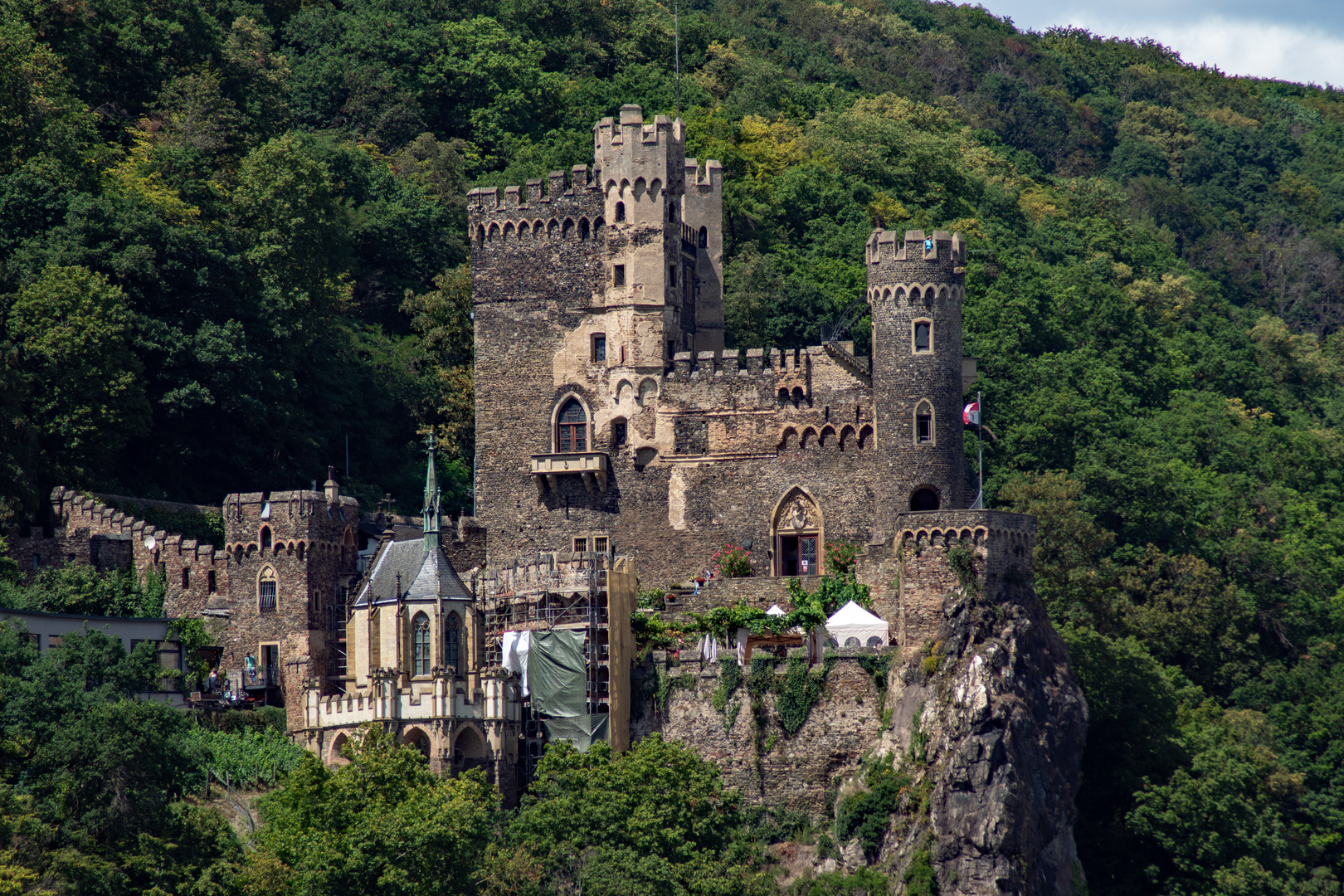 Burg Rheinstein Foto & Bild | architektur, deutschland, europe Bilder ...