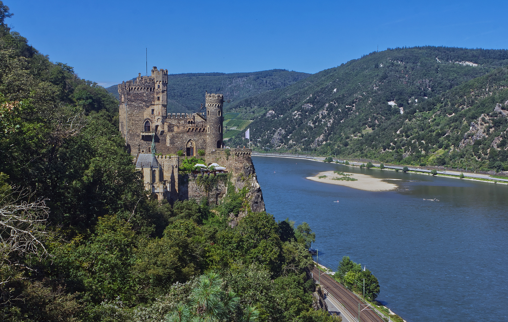 Burg Rheinstein Foto & Bild | architektur, deutschland, europe Bilder ...