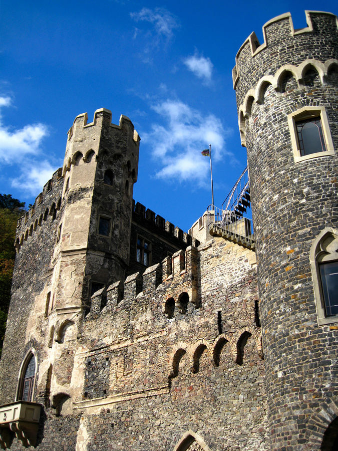 Burg Rheinstein Foto & Bild | architektur, schlösser & burgen ...