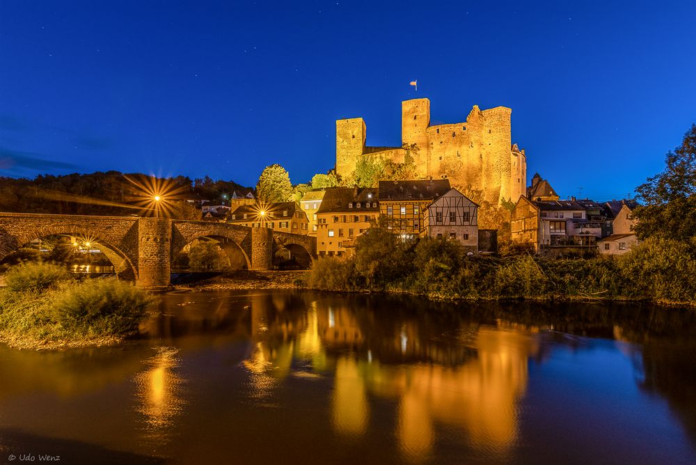 Burg Runkel Foto & Bild | world, wasser, nacht Bilder auf fotocommunity