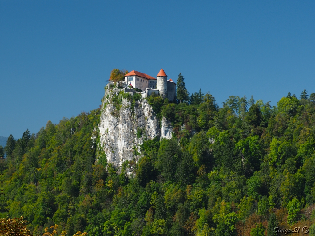 Burg von Bled Foto & Bild | world, burg, landschaft Bilder auf ...