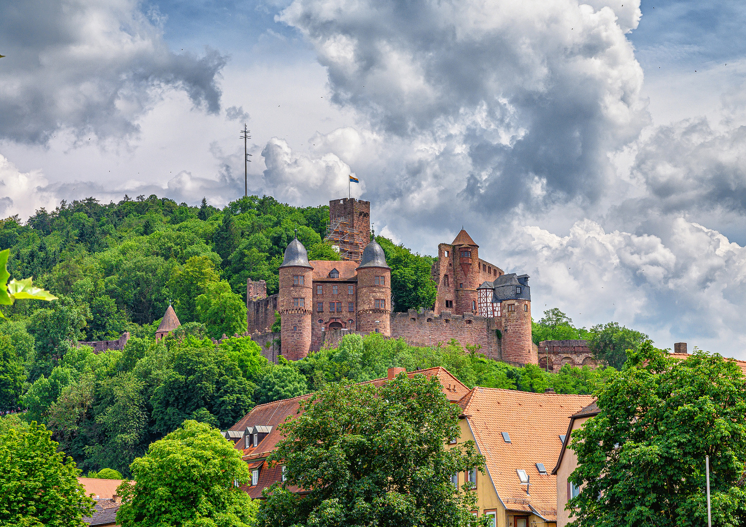 Burg Wertheim Foto & Bild | architektur, stadtlandschaft, historisches ...
