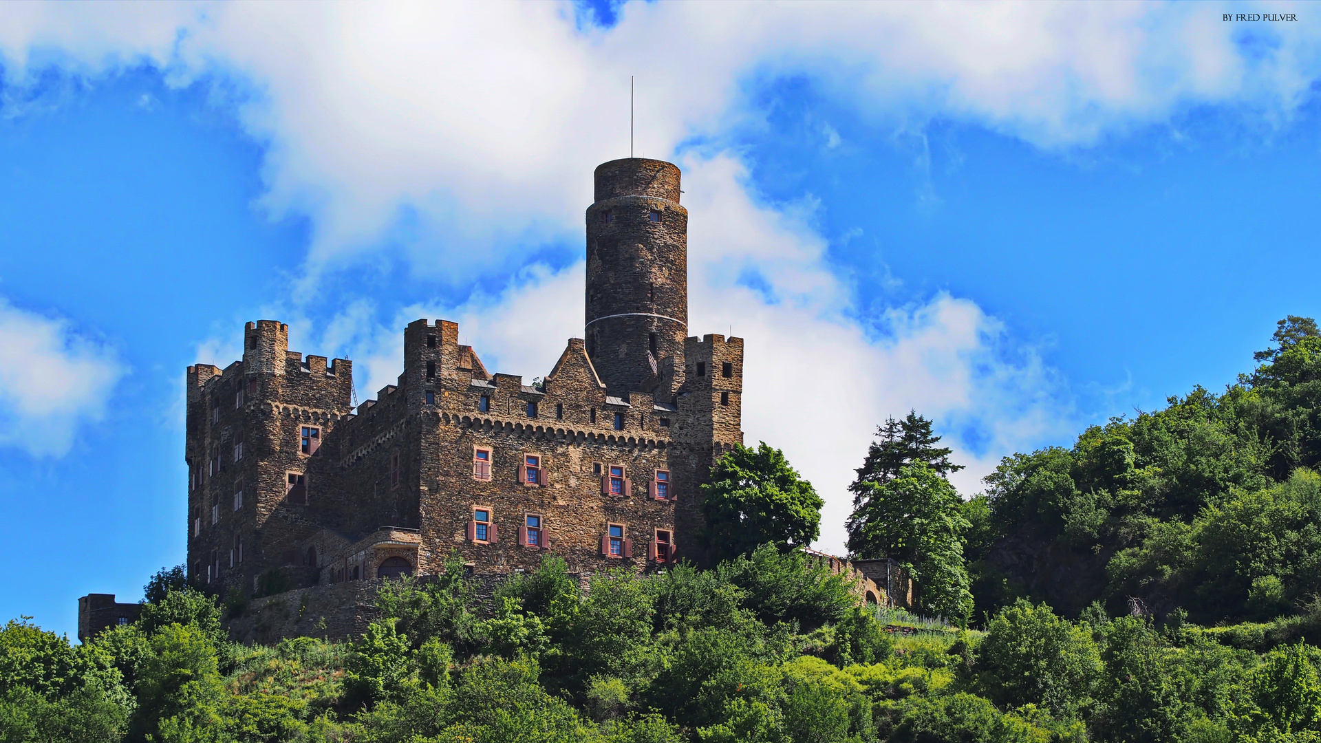 Burgen am Rhein 1 Foto & Bild | architektur, deutschland, europe Bilder ...