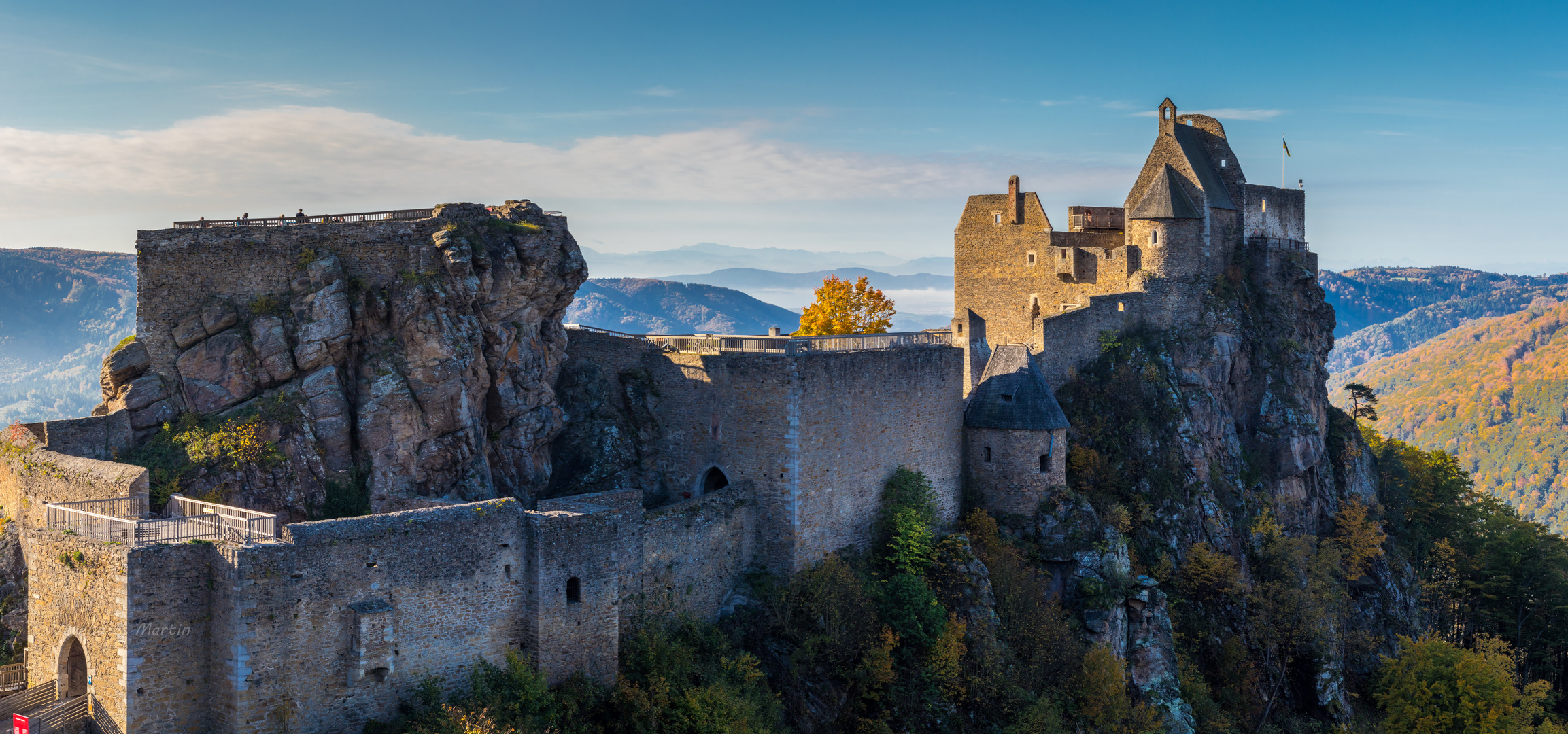 Burgruine Aggstein Foto & Bild | architektur, jahreszeiten, herbst ...