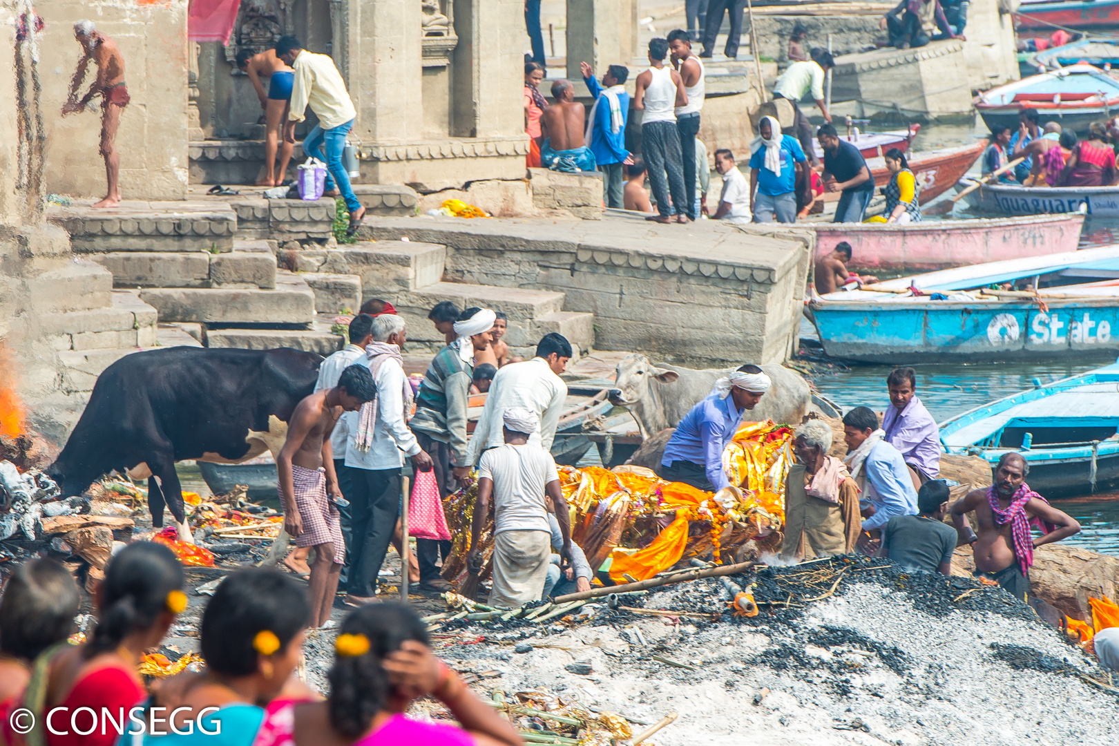 Burning Ghat Varanasi Foto & Bild | asia, india, south asia Bilder auf ...