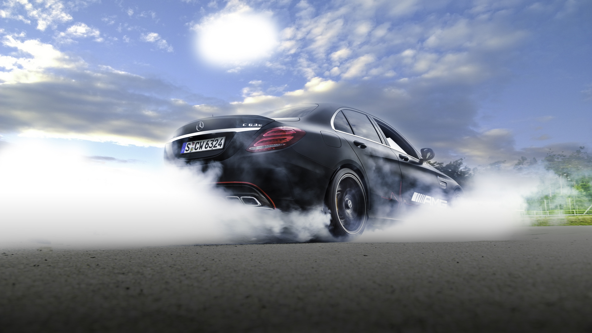 Burnout bei Vollgas Foto & Bild | autos & zweiräder, sportwagen ...