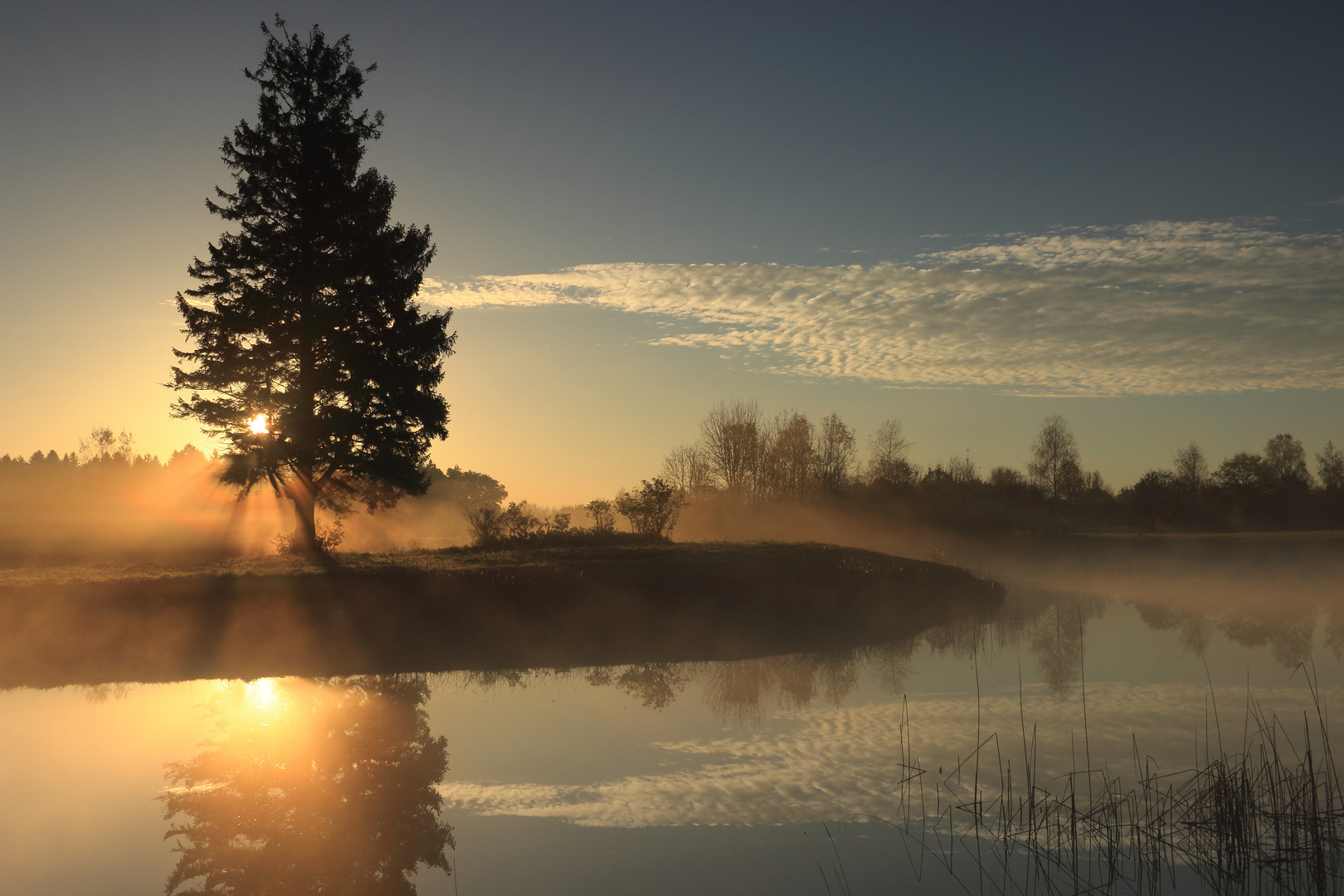 bursting light Foto & Bild | wasser, sonne, sonnenaufgang Bilder auf ...