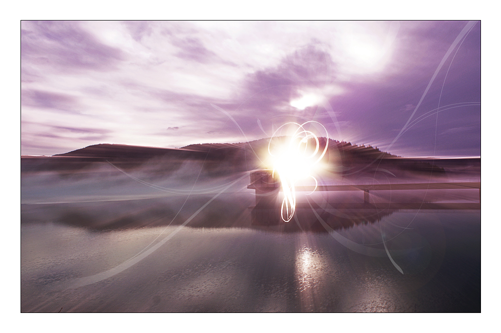 Bursting Light Foto & Bild | fotomontage, landschaften, digiart Bilder auf fotocommunity