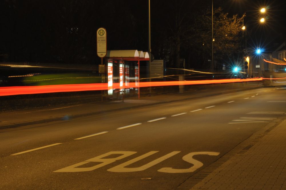 BUS WEG Foto & Bild | experimente, speed, spezial Bilder auf fotocommunity