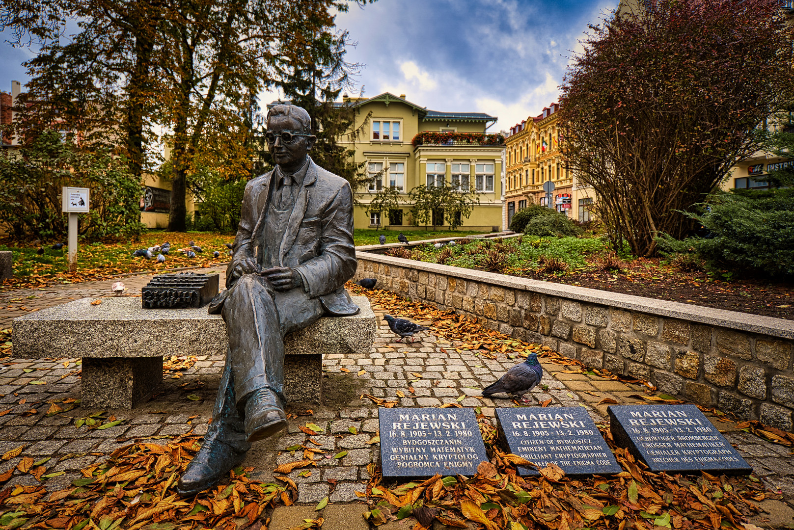 Bydgoszcz Marian Rejewski Foto & Bild | kunstfotografie & kultur ...