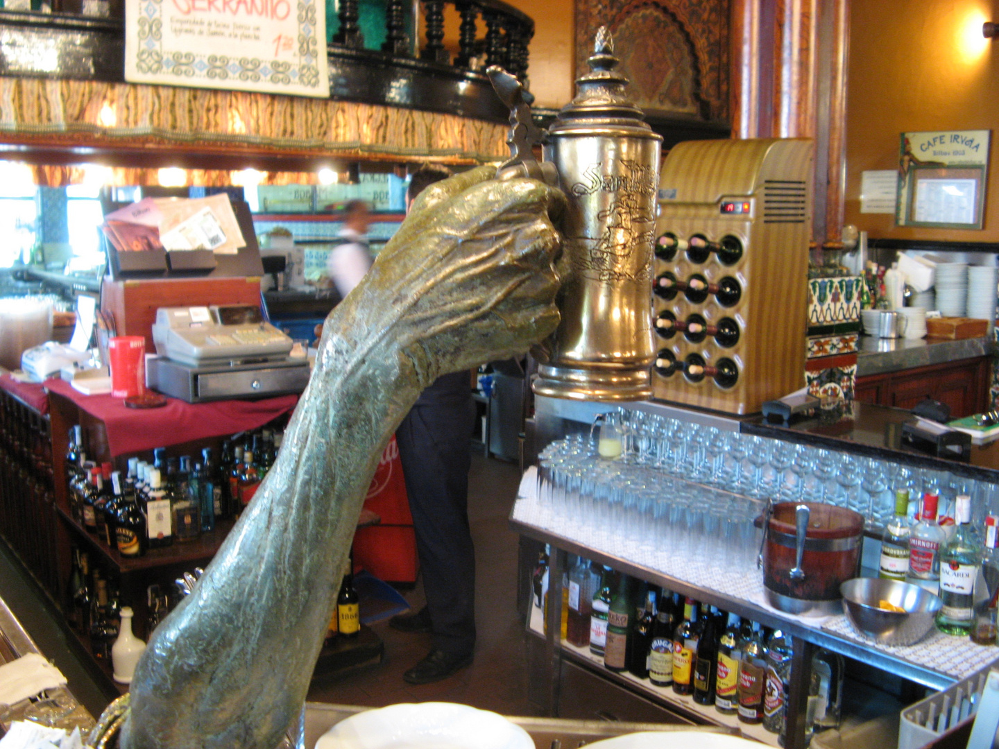 Café Iruna in Bilbao Foto & Bild | europe, spain, cantabria, baskenland ...