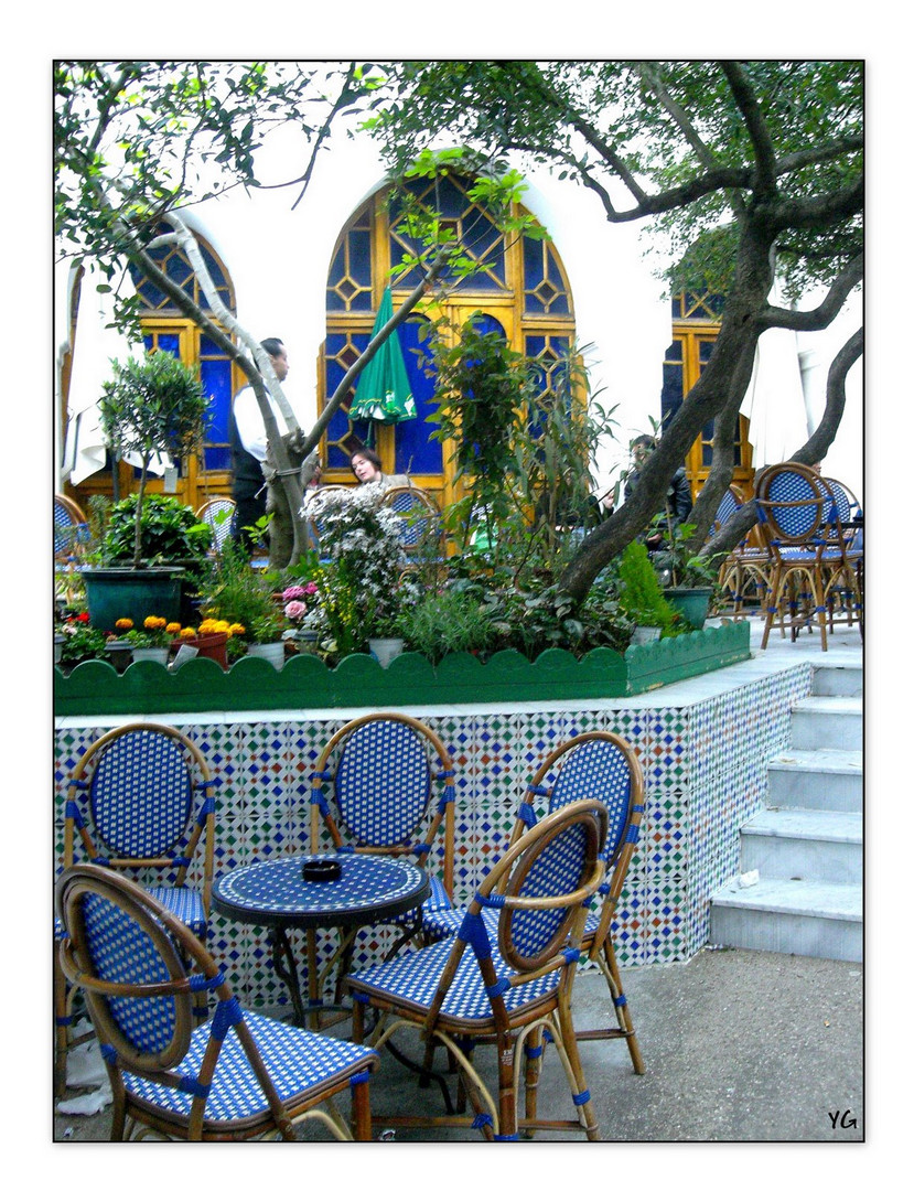 Café Maure de la Grande Mosquée de Paris photo et image | europe ...