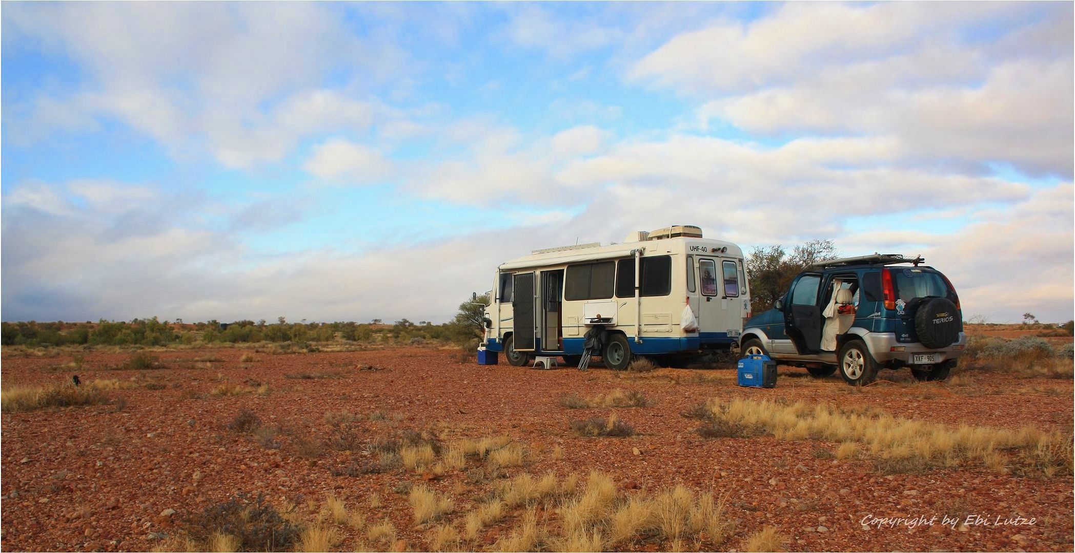 * Camp 15 km to Cooper Pedy * Foto & Bild | australia & oceania ...