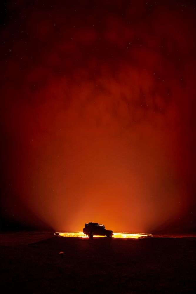 Camping Bonfire Foto & Bild | asia, central asia, turkmenistan Bilder ...