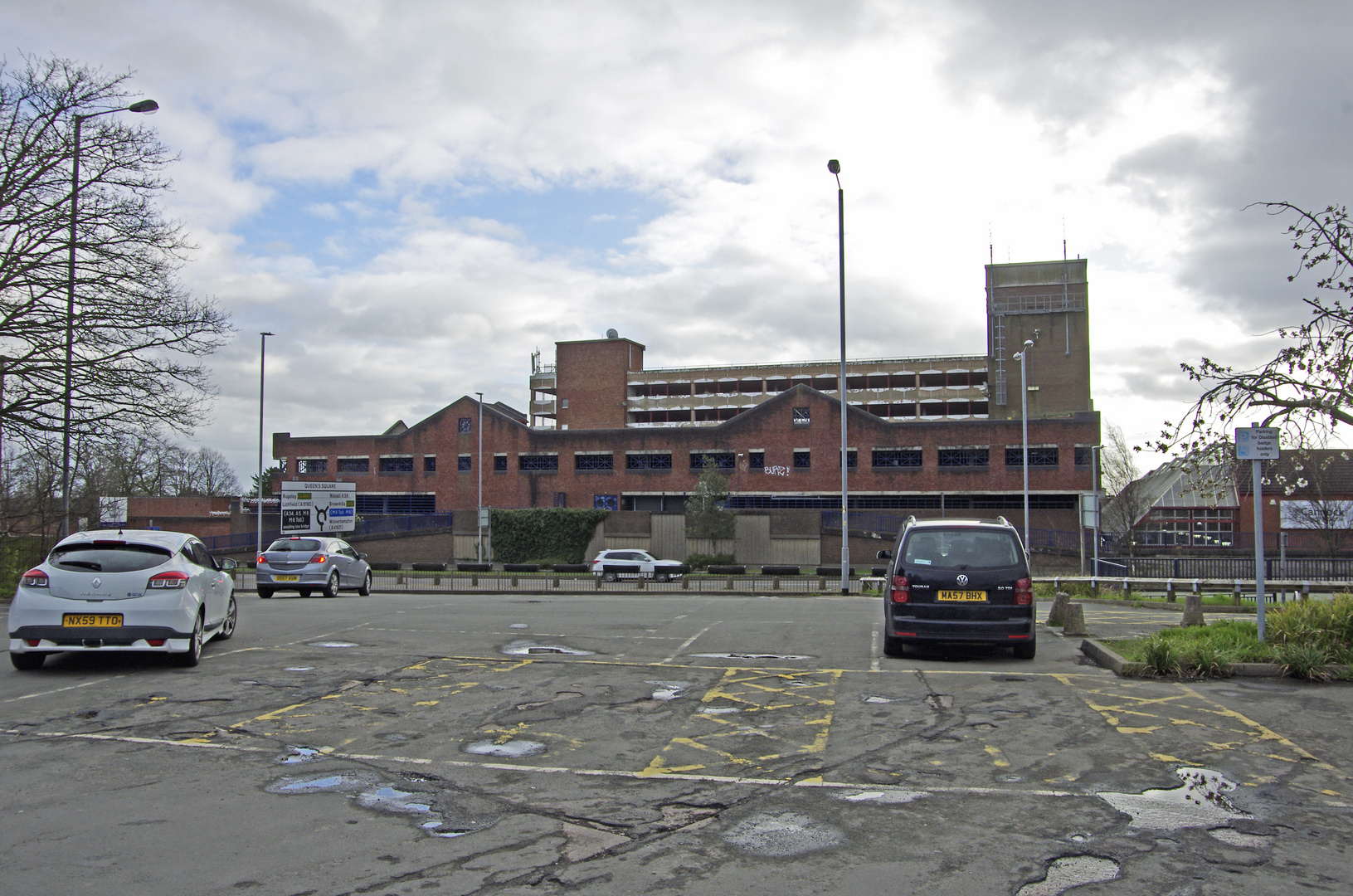 Cannock, Staffs, Multi storey car park_K5I9617adj photo & image ...