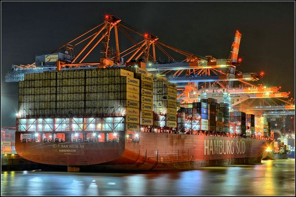 Containerschiffe Bilder & Fotos