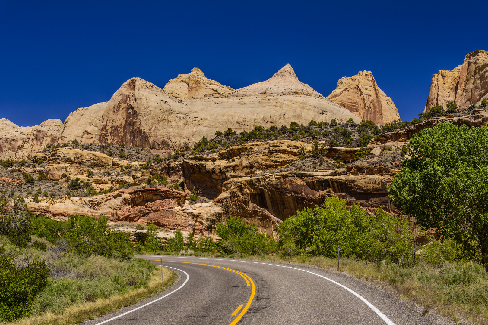Capitol Dome, Capitol Reef National Park, Utah, USA Foto & Bild | natur ...