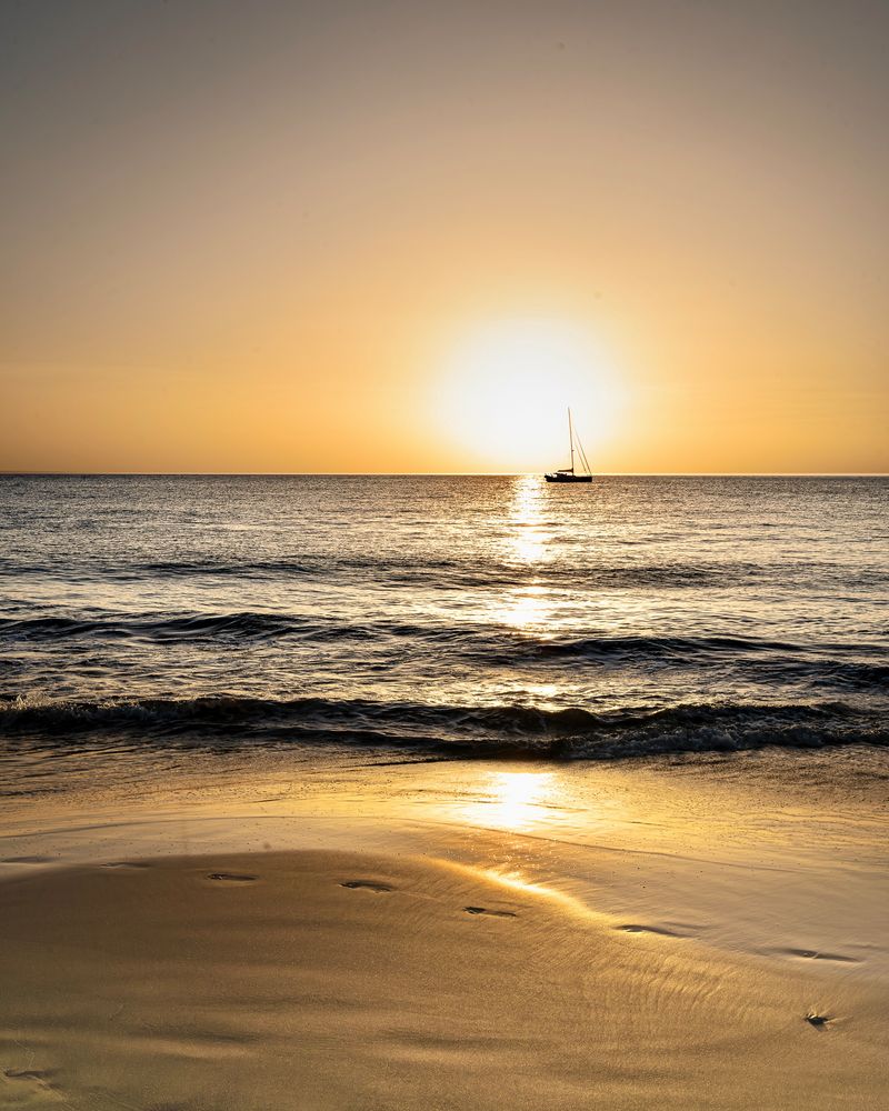 Caramello Beach Sunset Foto & Bild | europe, canary islands die kanaren ...