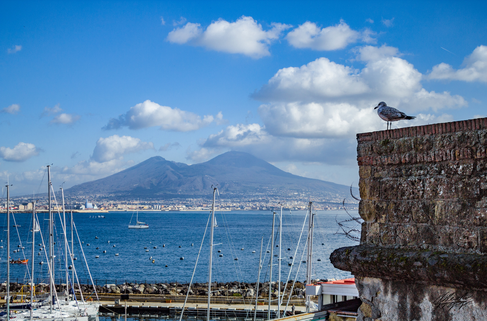 Cartolina partenopea Foto % Immagini| cartoline, napoli, blue Foto su ...