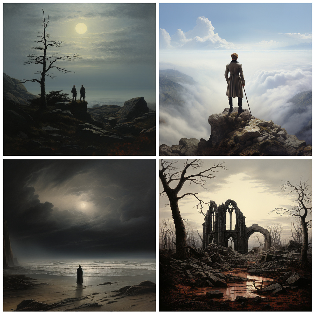 Caspar David Friedrich Foto & Bild | ki - natur, ki - landschaften ...