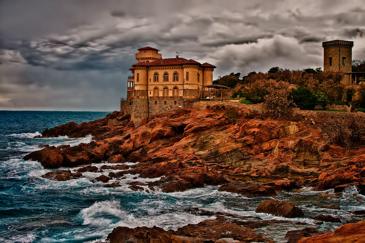 Castel Boccale hdr Foto % Immagini| digital editing, paesaggi, hdr Foto ...
