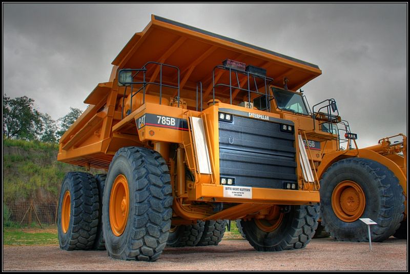 Caterpillar 785B Foto & Bild | baumaschinen, verkehr & fahrzeuge ...