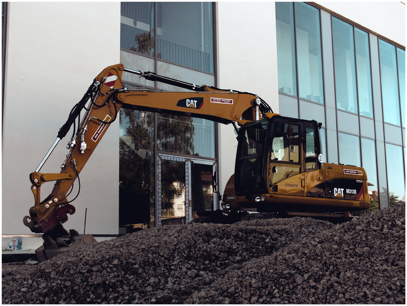 Caterpillar M313D Foto & Bild | baumaschinen, verkehr & fahrzeuge ...