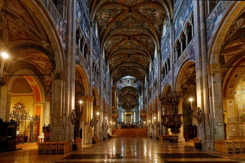 Cattedrale Di Santa Maria Assunta, Parma Foto & Bild | architektur ...