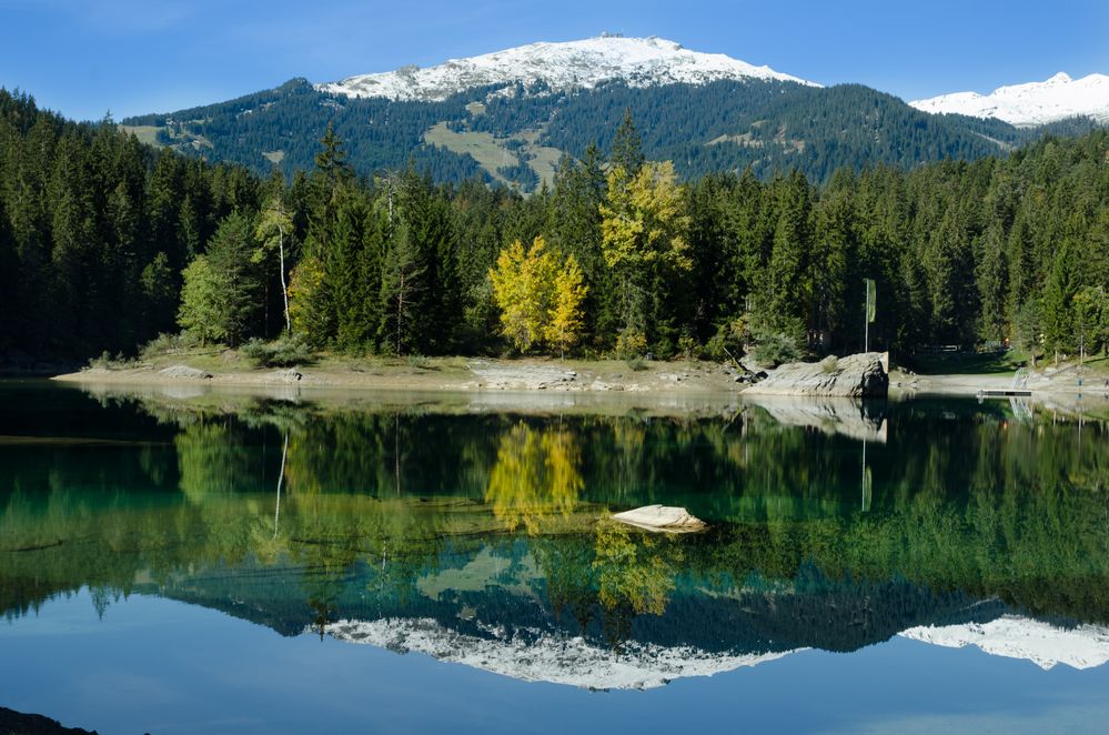 Cauma See in Flims Foto & Bild | landschaft, bach, fluss & see, see ...