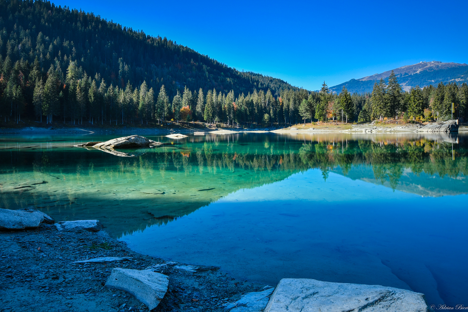 Caumasee Foto & Bild | landschaft, bach, fluss & see, see, teich ...
